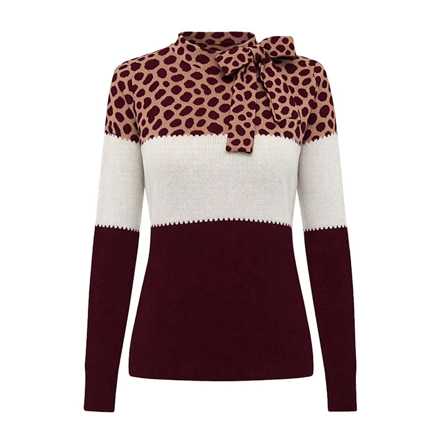 Women's classic design vintage jacquard knitwear – OXKnit