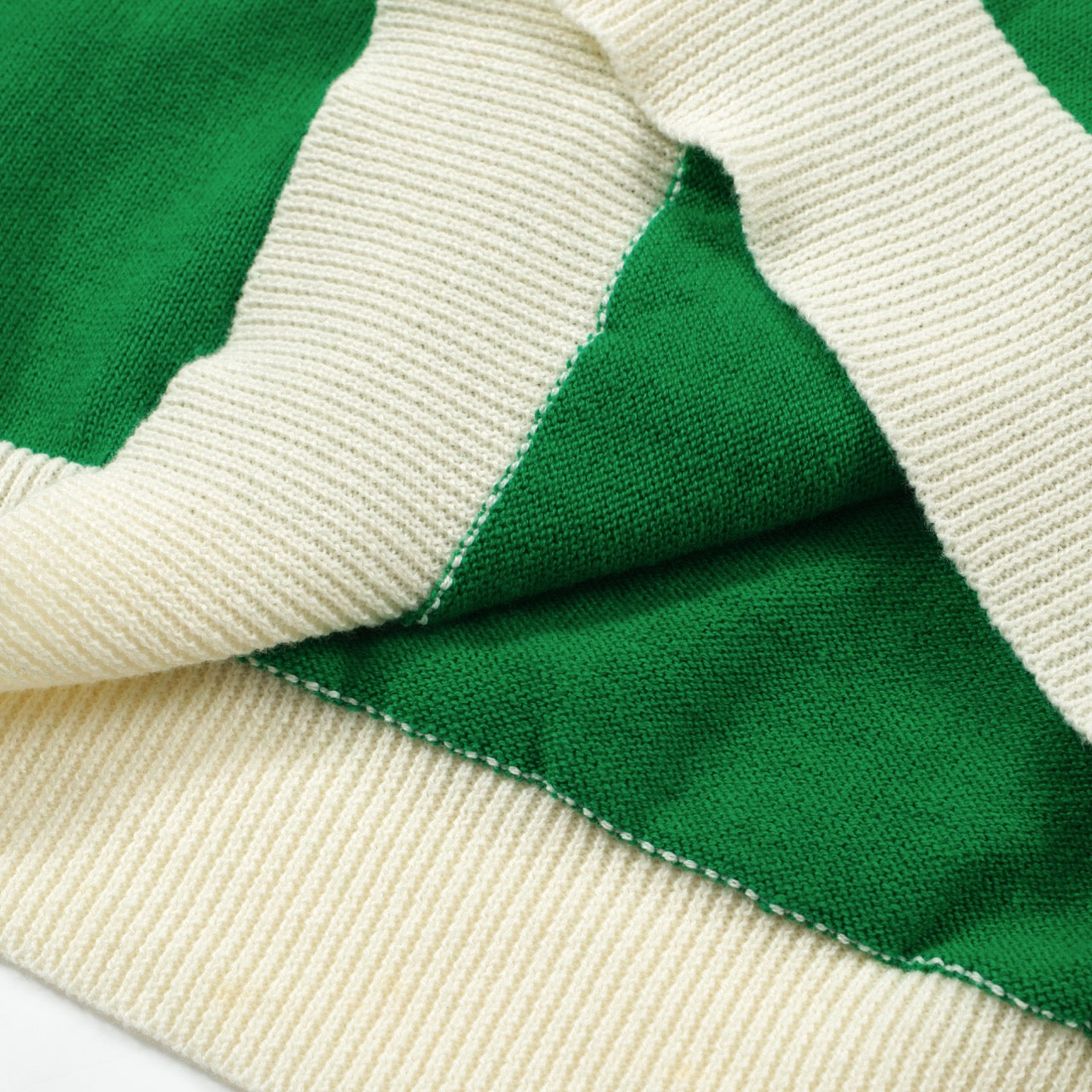 OXKNIT Women Vintage Clothing 1970s Mod Style Casual Green Knitted ...